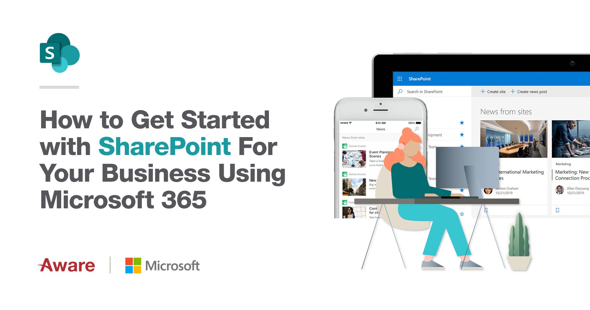 How to Get Started with SharePoint For Your Business Using Microsoft 365 - Aware Corporation ...
